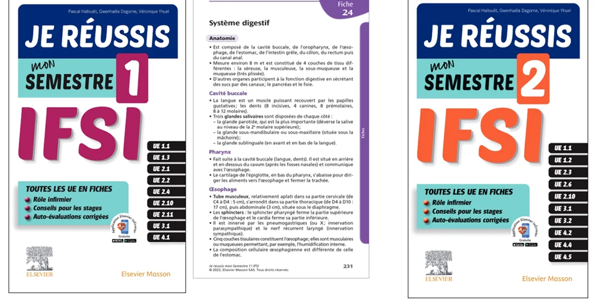 Toutes les UE en fiches pour bien réviser en 1ère année IFSI