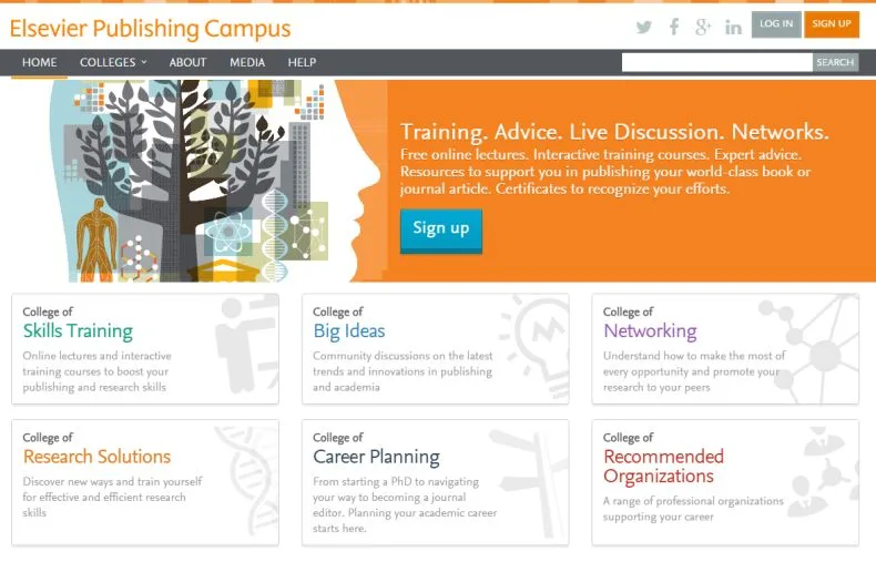 Elsevier launches a free online training platform for researchers