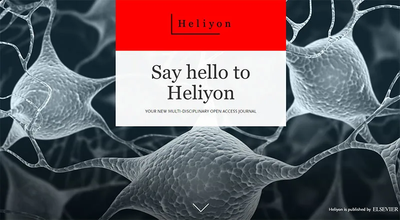 New open access journal Heliyon opens for submissions