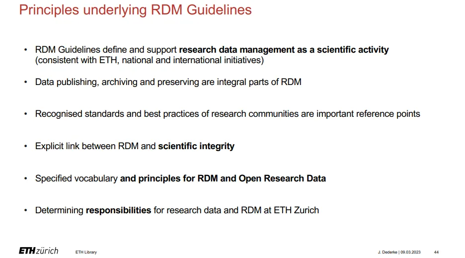 Ready to draft your institution’s RDM guidelines but not sure where to ...