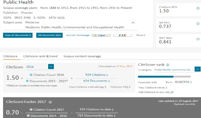 Transparent, timely and newly improved: making CiteScore work for you ...