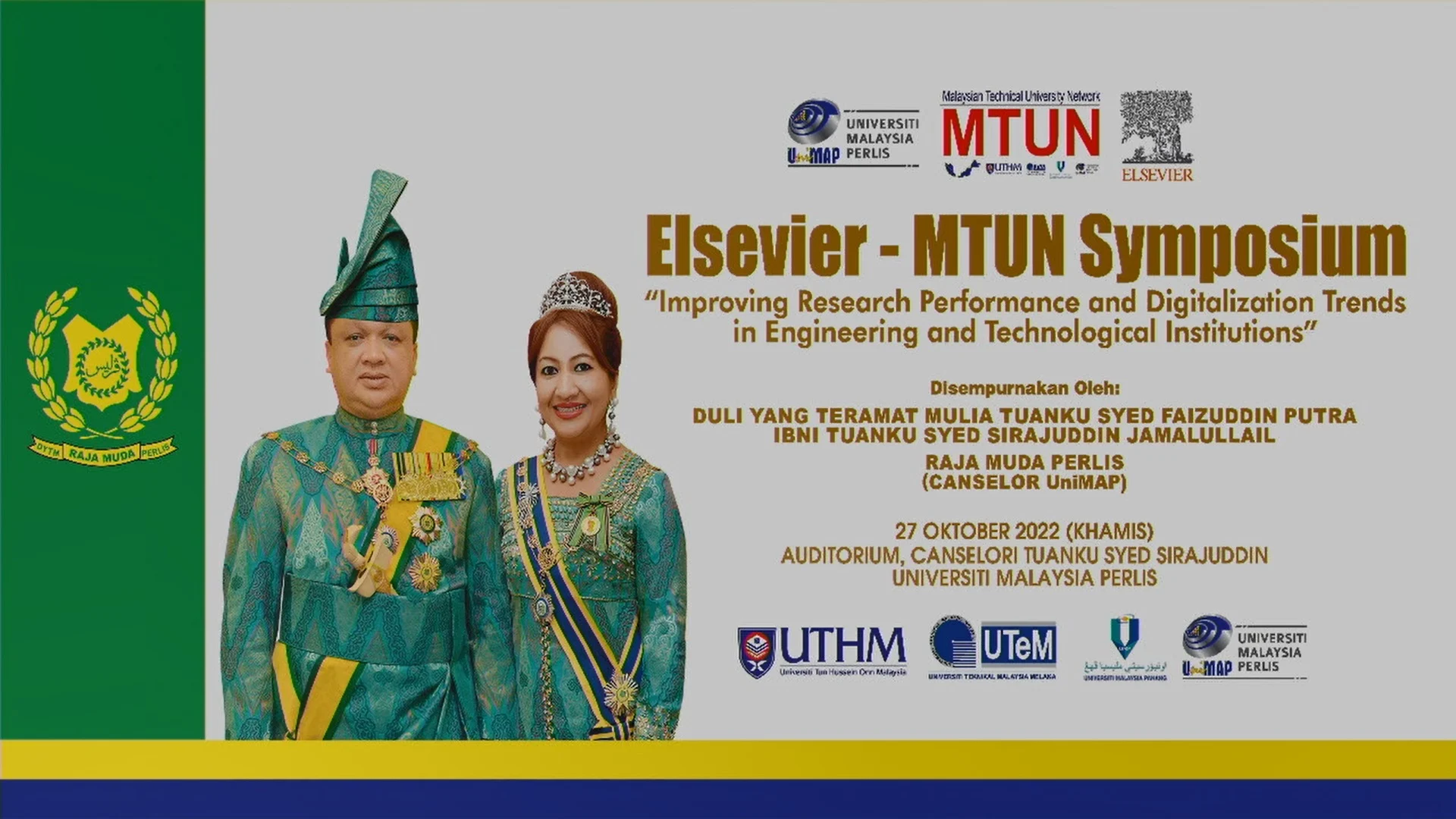 The event is a collaboration between MTUN Universities and Elsevier ...