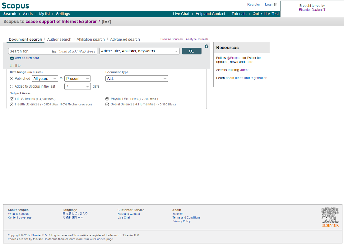 Why I wouldn’t want to be without Scopus