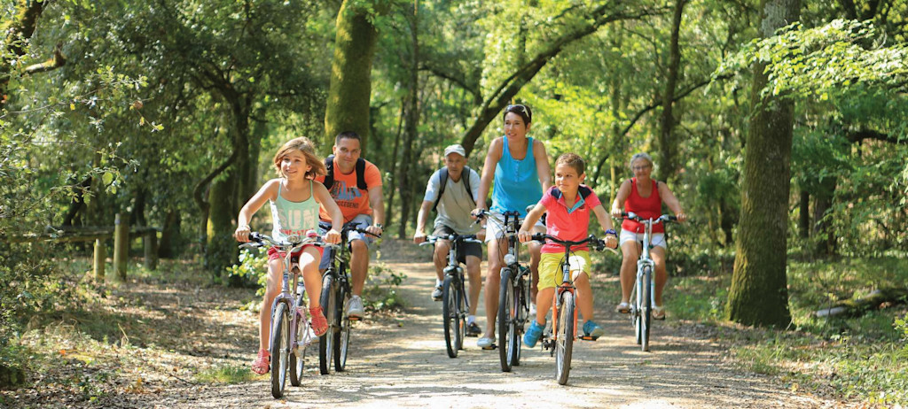 Family cycling holidays in France