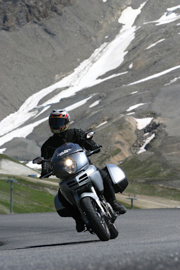 Motorbike touring in France