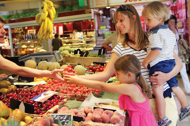 Exploring French food on holiday