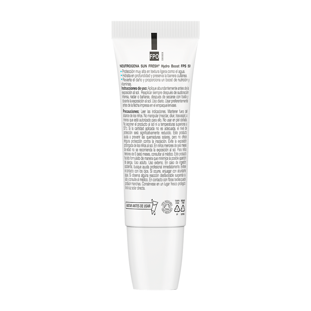 Protector Solar Facial Neutrogena Sun Fresh Hydro Boost Ácido ...