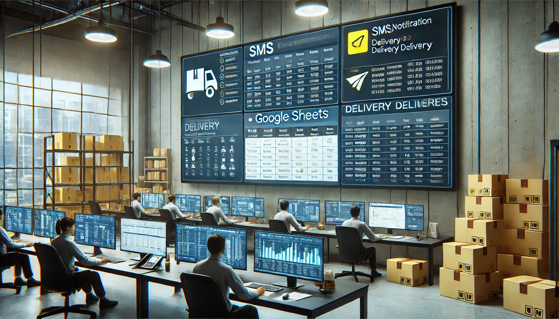Real-Time Delivery Updates: How Logistics Teams Can Use SMS & Google ...