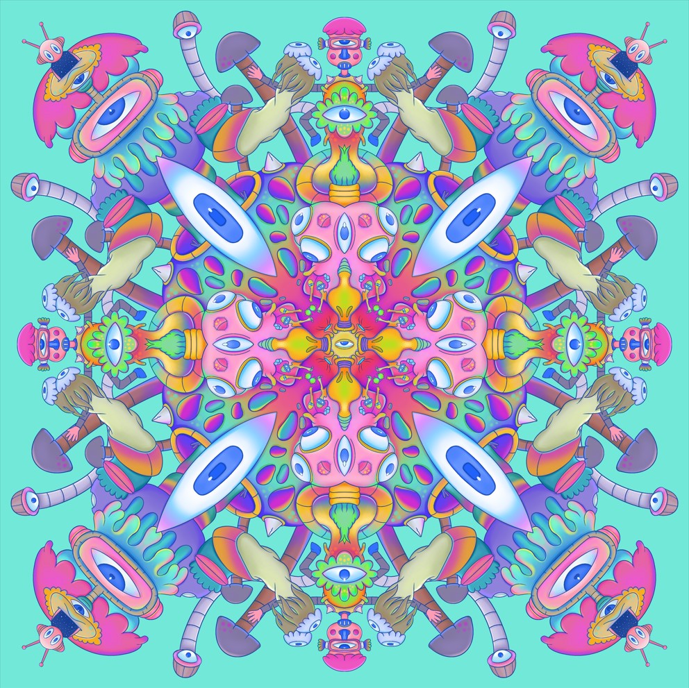 Inner Circles by Prateek Dhiman | Redlion Gazette ArtDrop 119