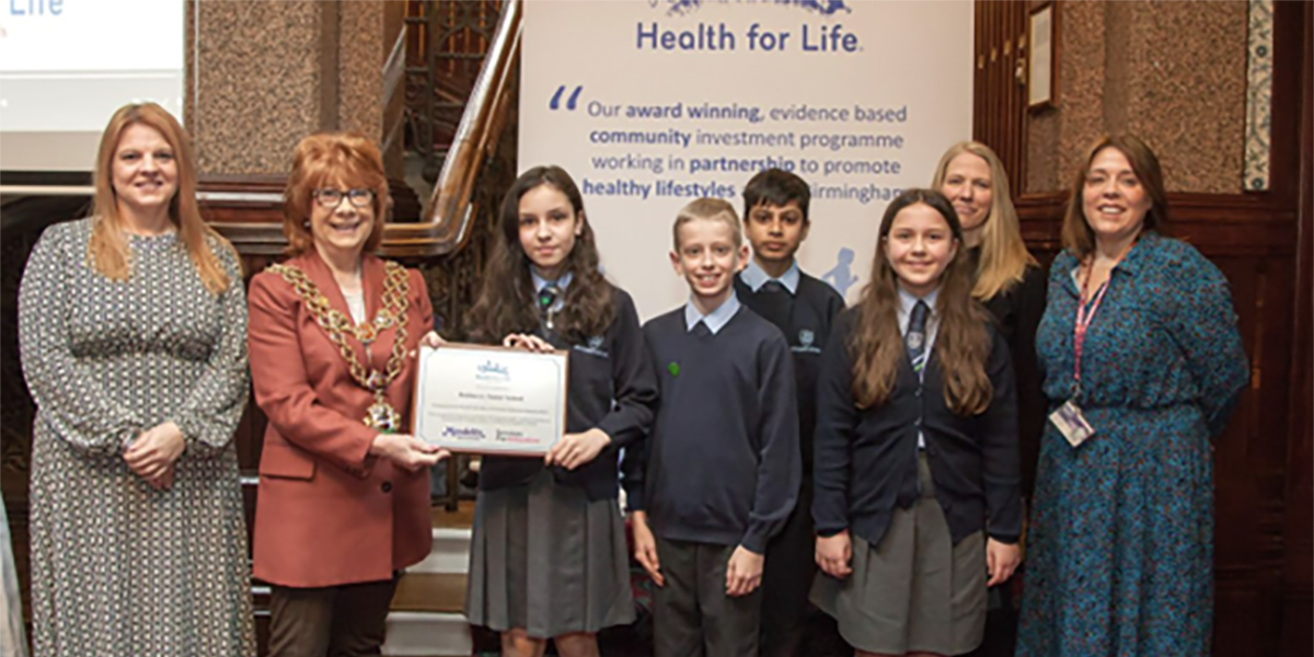 Pupils across Birmingham awarded for healthy lifestyles | Mondelēz ...