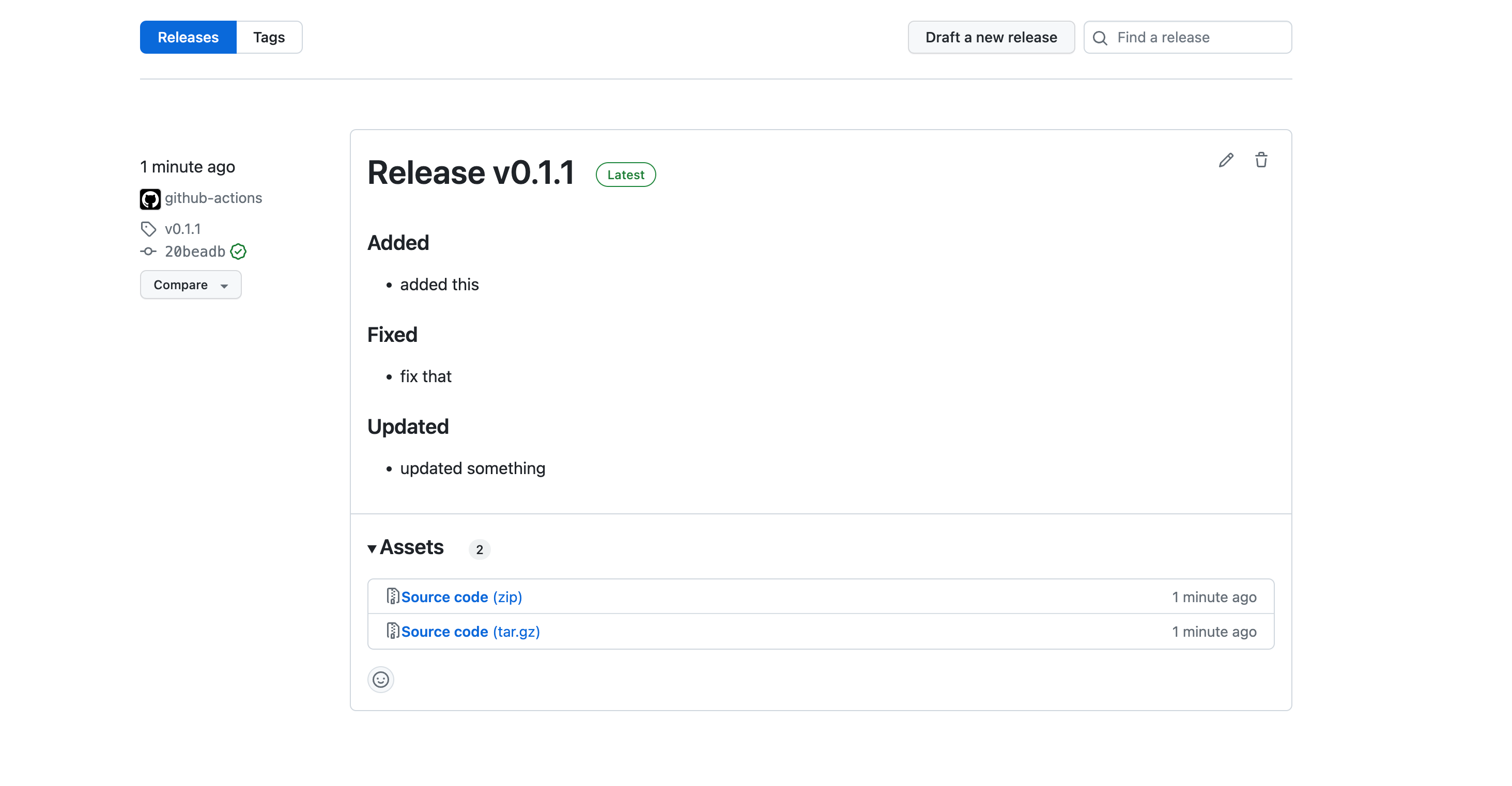 Tag and Release Your Project with GitHub Actions Workflows - This Dot Labs