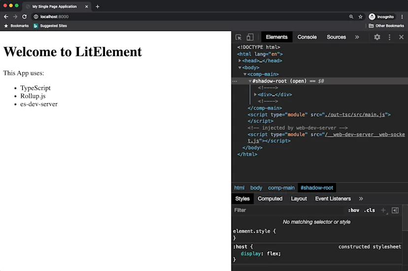 How to Build a LitElement Application with Rollup.js and TypeScript - This Dot Labs