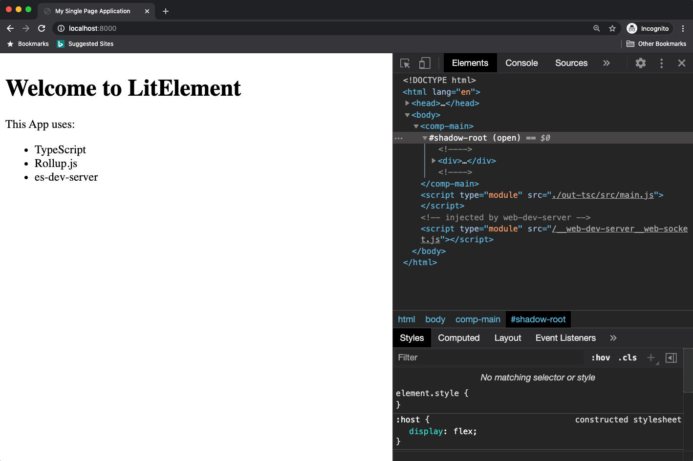 How to Build a LitElement Application with Rollup.js and TypeScript - This Dot Labs