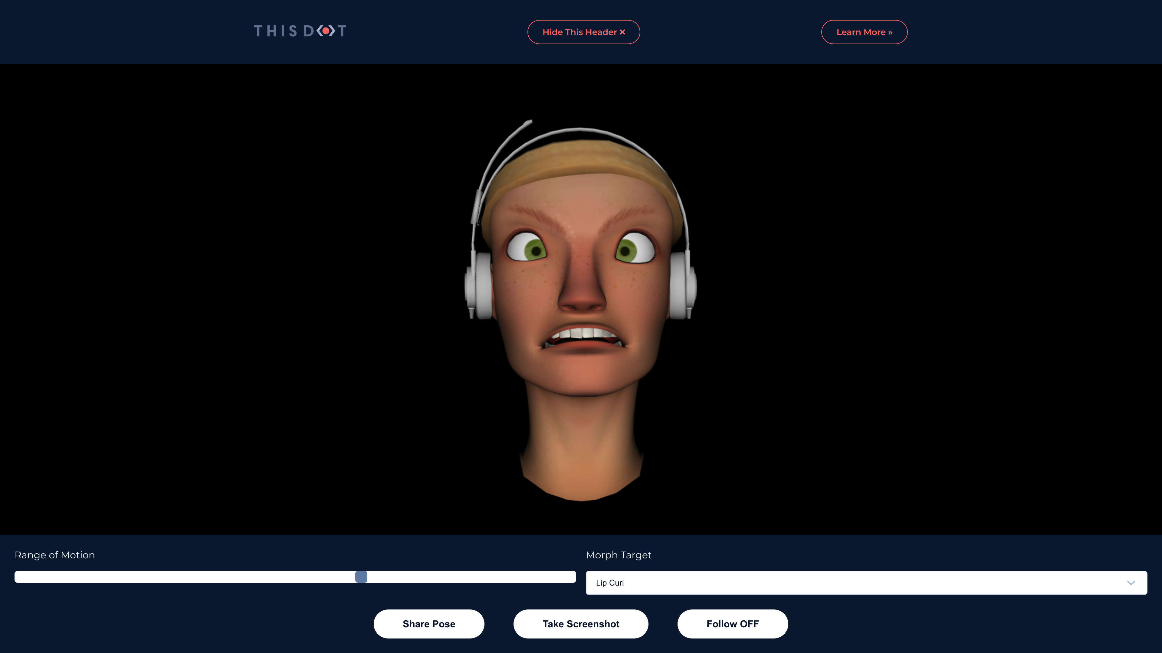 WebGL Morph Targets and Ginger: Modernizing for Today's Web - This Dot Labs