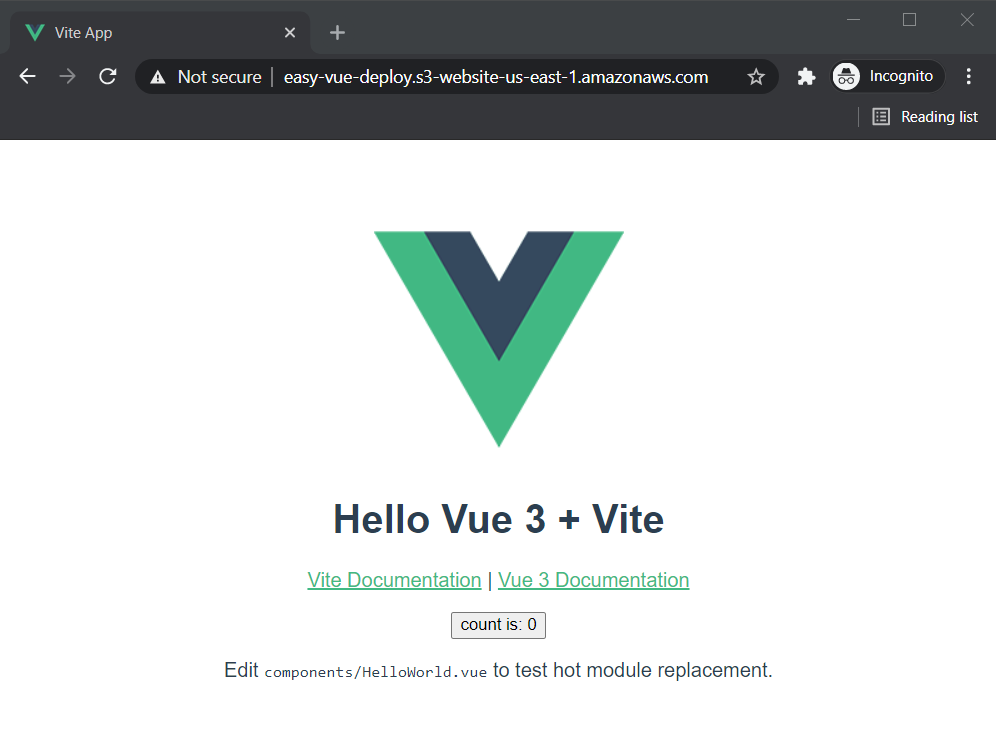 Deploying a Vue Static Front-End to AWS - This Dot Labs