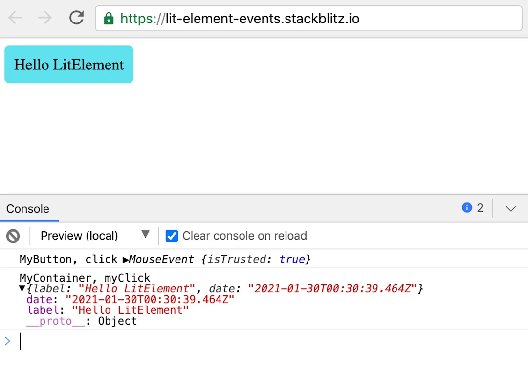 How to Handle Events with LitElement and TypeScript - This Dot Labs