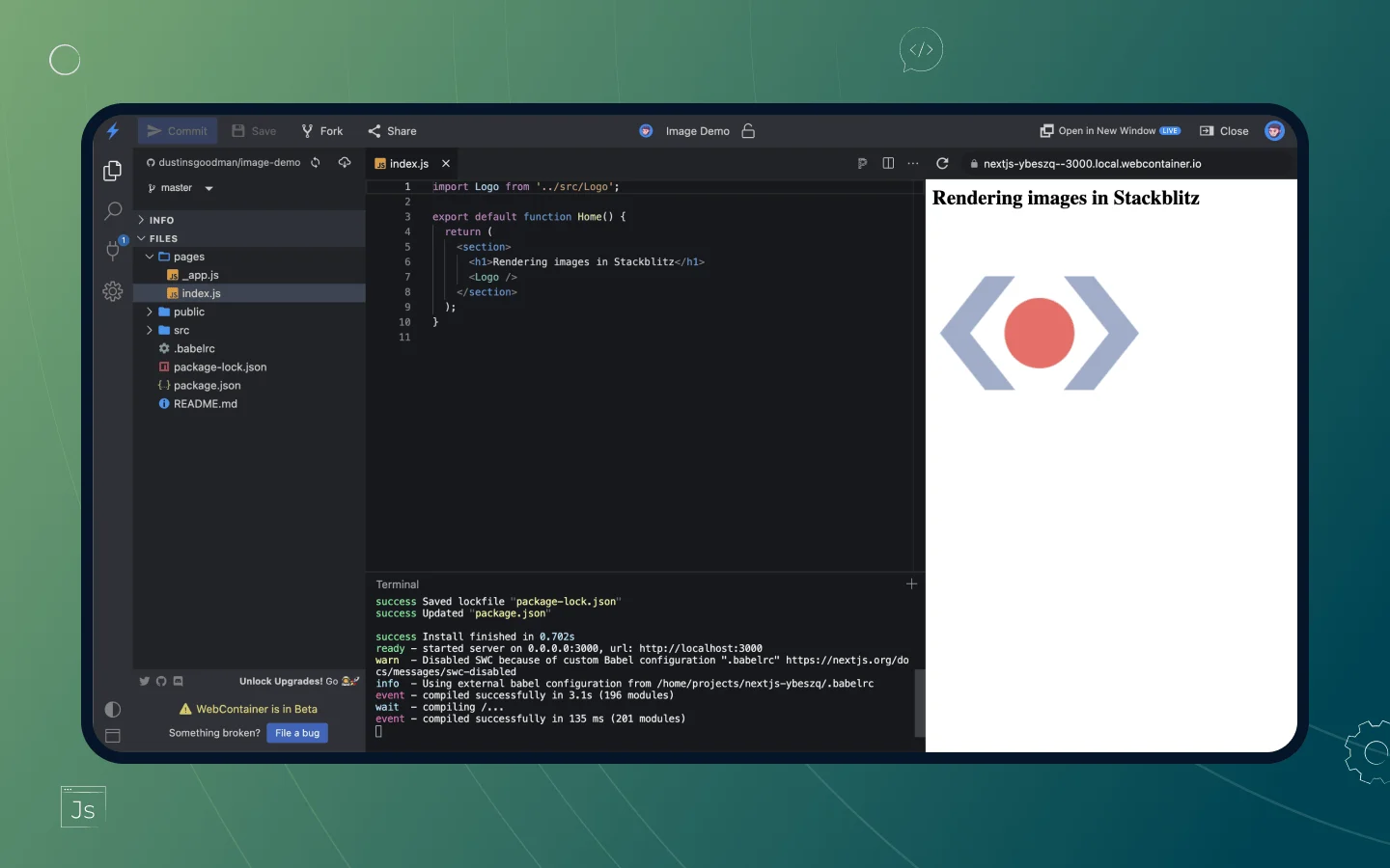 StackBlitz allows developers to run WebContainers via their service enabling Node.js to be run ...
