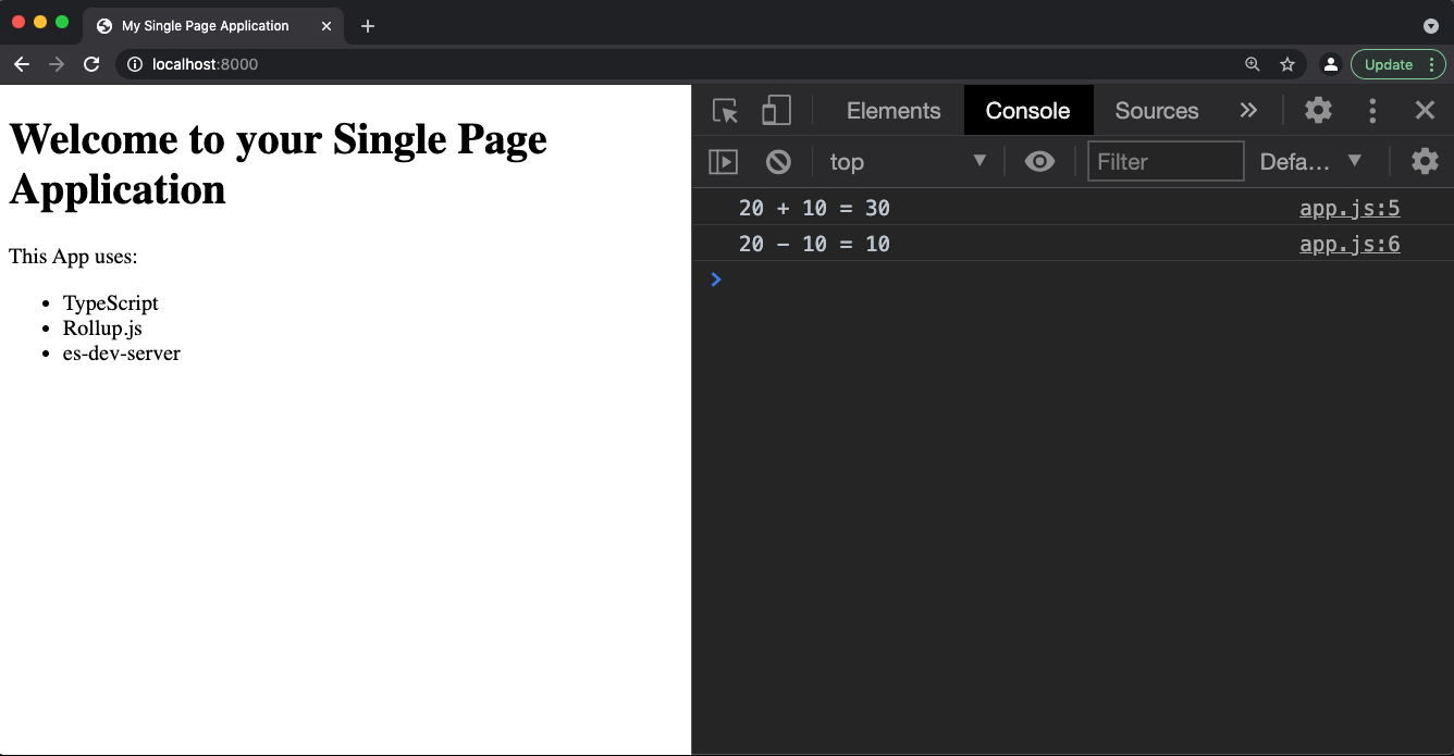 How to Serve a Single Page Application (SPA) using Rollup.js and Web Dev Server - This Dot Labs