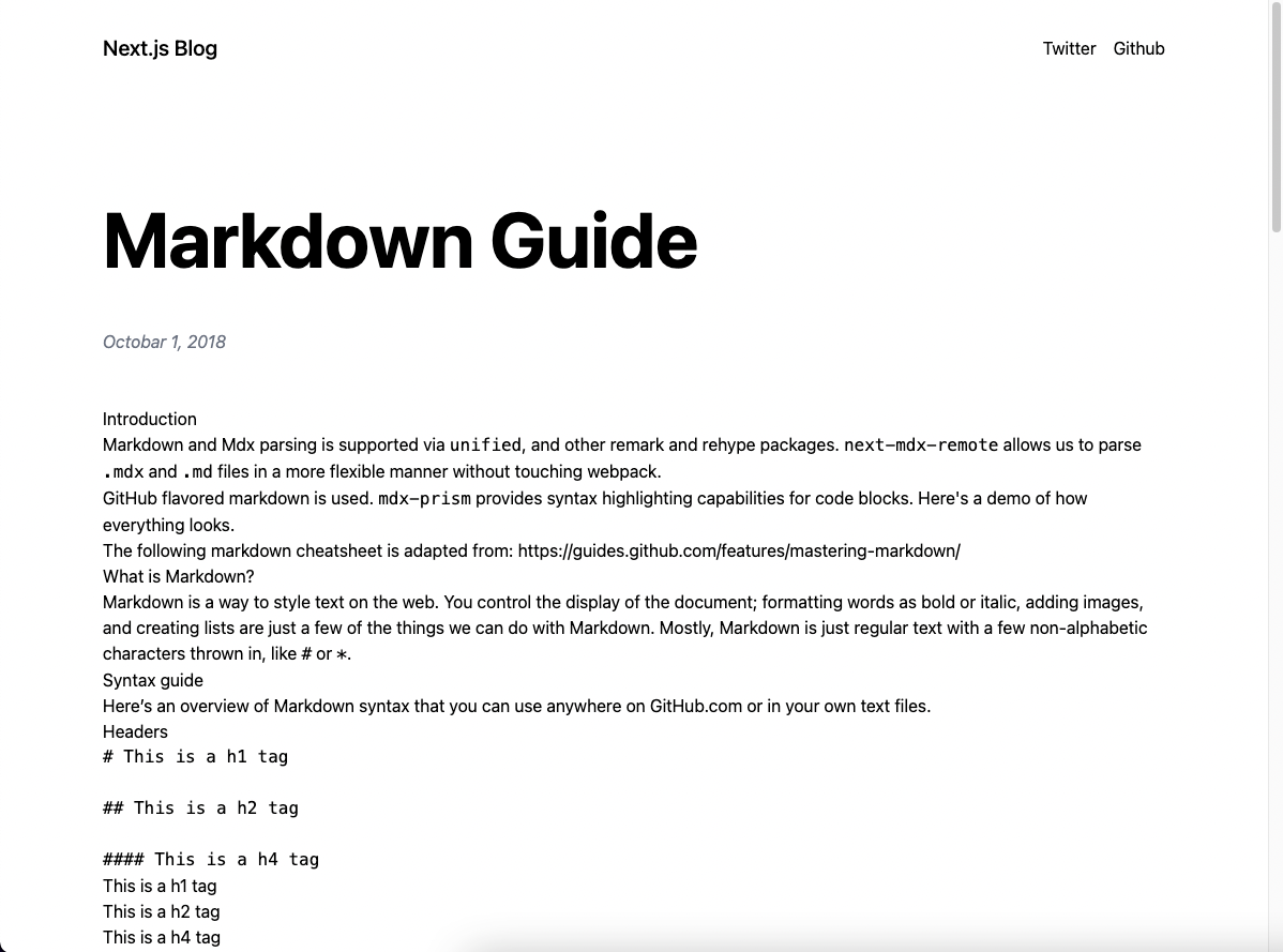 How To Build A Blog With Next Js Tailwind Css And Mdx This Dot Labs