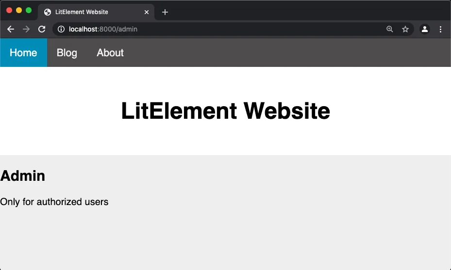 Navigation Lifecycle using Vaadin Router, LitElement and TypeScript ...