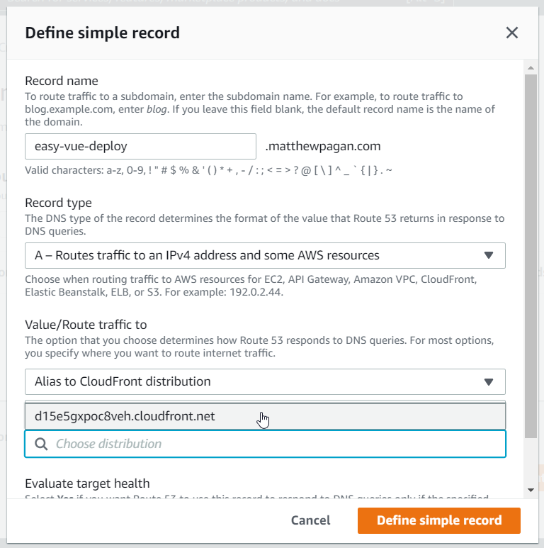 Deploying a Vue Static Front-End to AWS - This Dot Labs