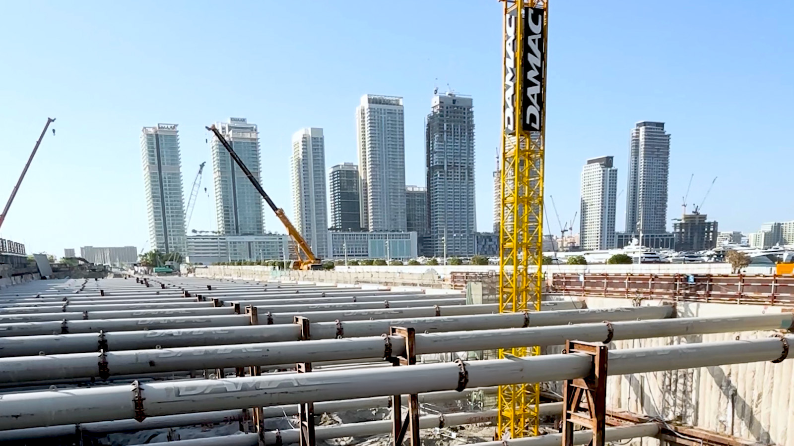 DAMAC Properties Advances in the Construction of DAMAC Bay 1 by Cavalli