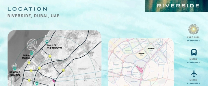 DAMAC Riverside: Location Map | DAMAC Properties