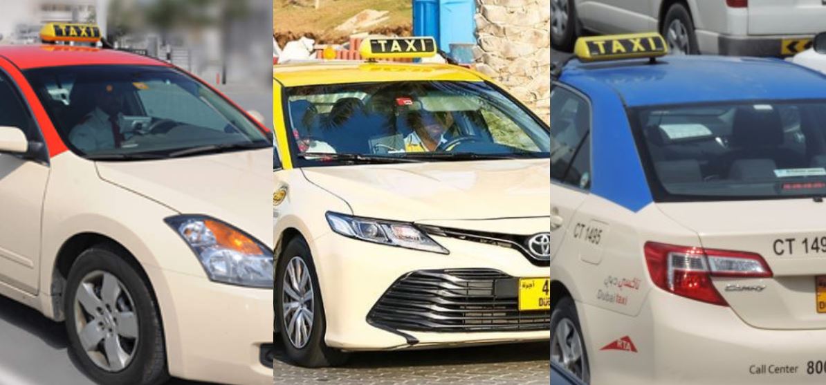 What Different Dubai Taxi Roof Colors Mean? | DAMAC Properties