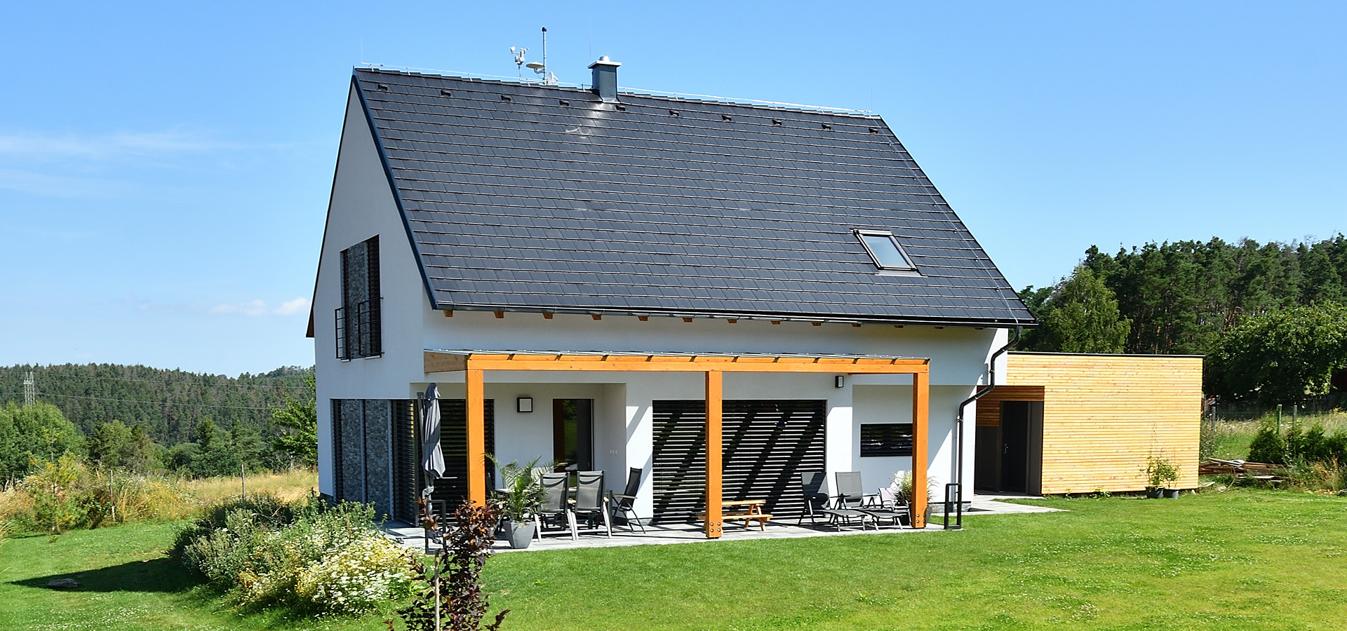 Skladba dvouplášťové střechy| odvětrání střechy | BRAMAC