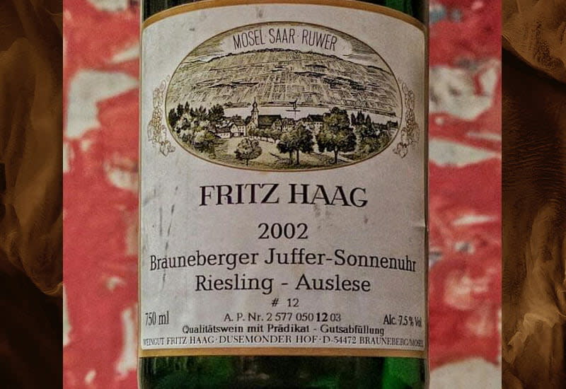 Fritz Haag (Winemaking, Best Wines, Prices 2023)