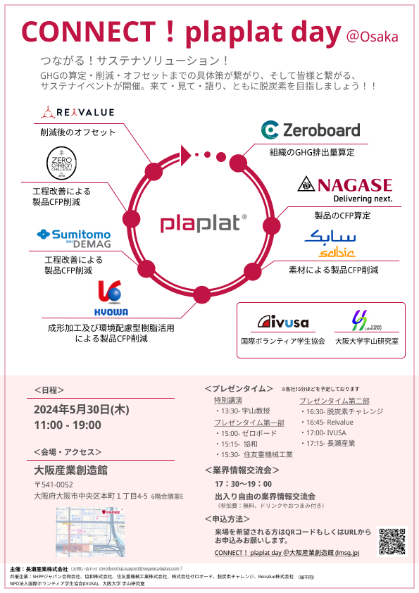 脱炭素ソリューション体感イベントCONNECT! plaplat day @Osaka - plaplat