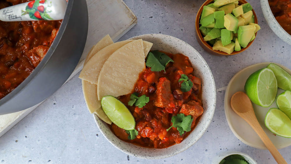 Slow-Cooked Beef Chilli Recipe | nib