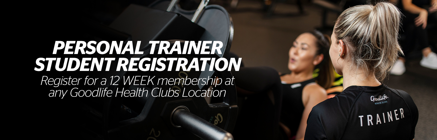 Student Personal Trainers Work Experience | Careers | Goodlife Health ...