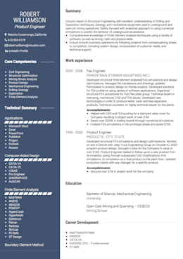 Format Of Cv For Job Latex Templates Curricula Vitae Resumes Get 