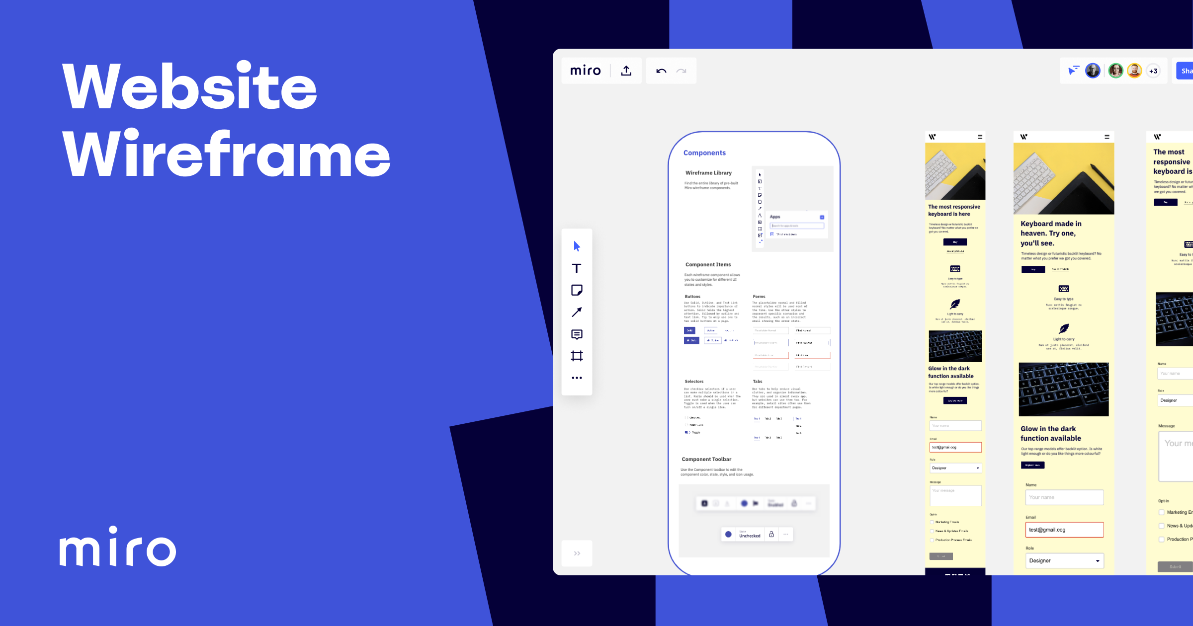 Website Wireframe Template