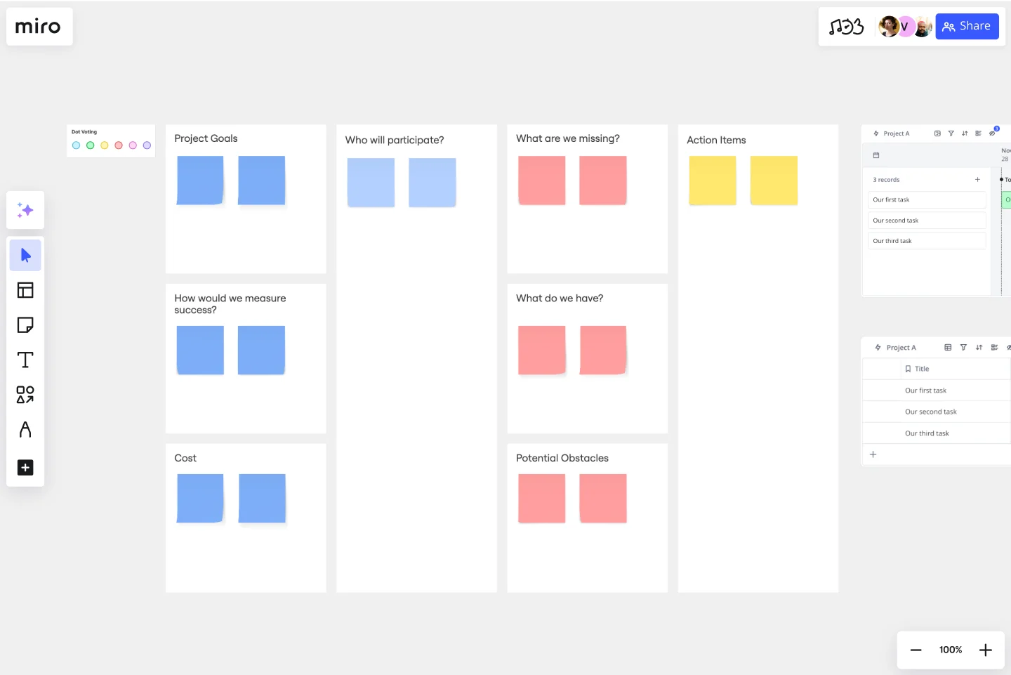 FREE Planning Schedule Timeline Template | Visual Project Planning ...