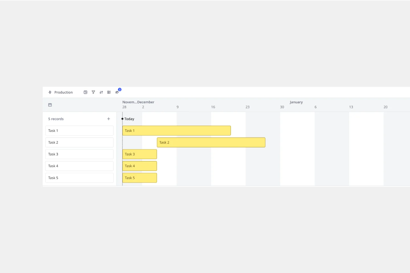Modelo GRATUITO de Cronograma | Miro 2025