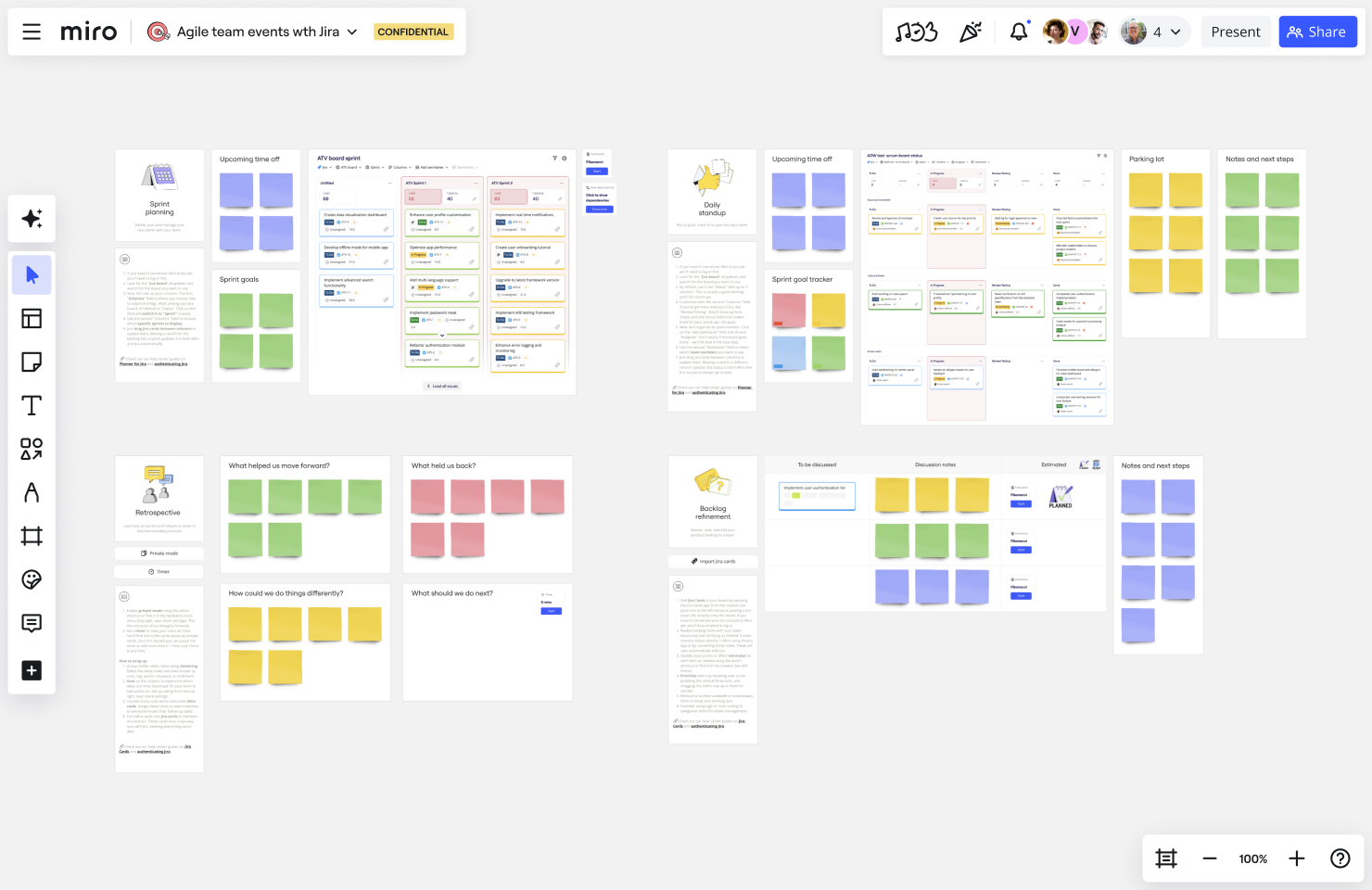 FREE Agile Team Events with Jira Template