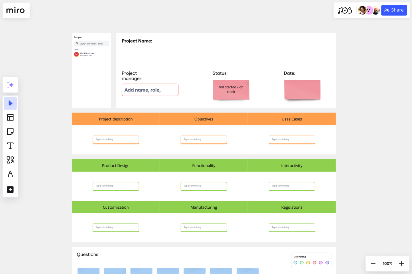 Modelo de Documento de Requisitos do Produto (PRD) | Gratuito