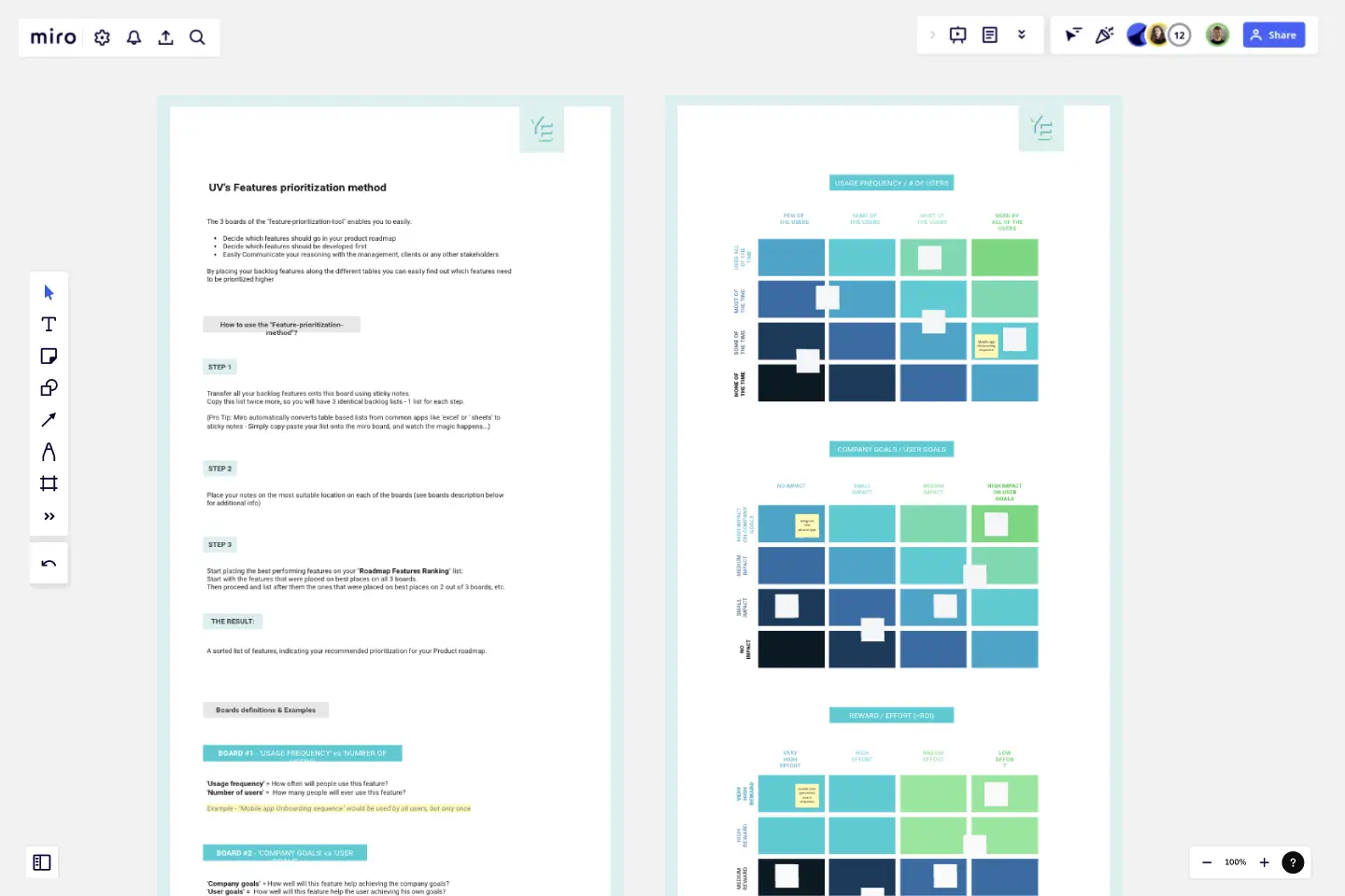 FREE Features Prioritization Tool Template | Miro 2025