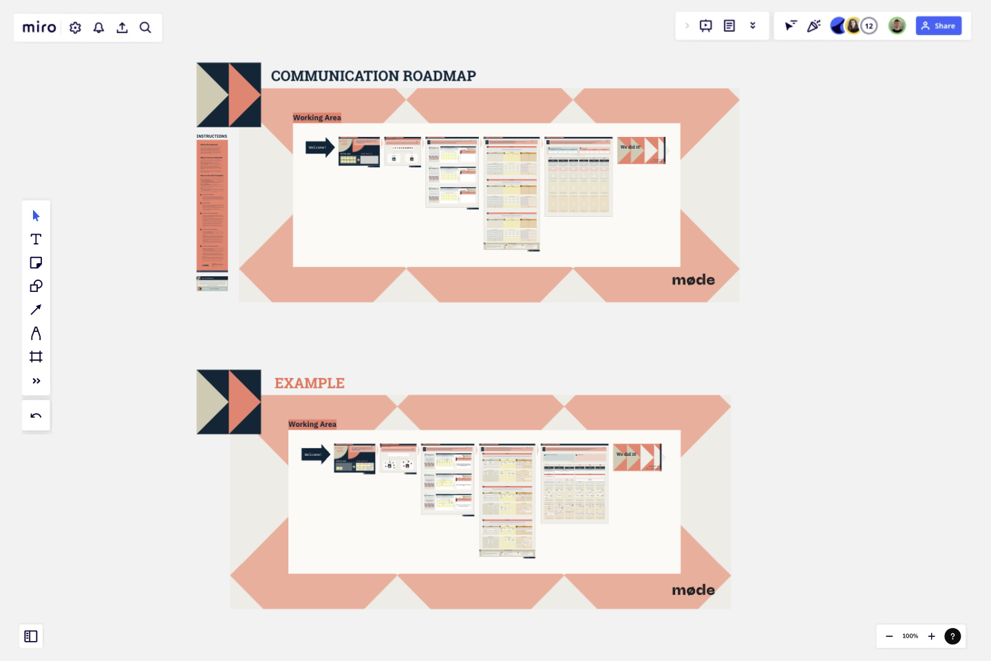 FREE Communication Roadmap Template | Miro 2025