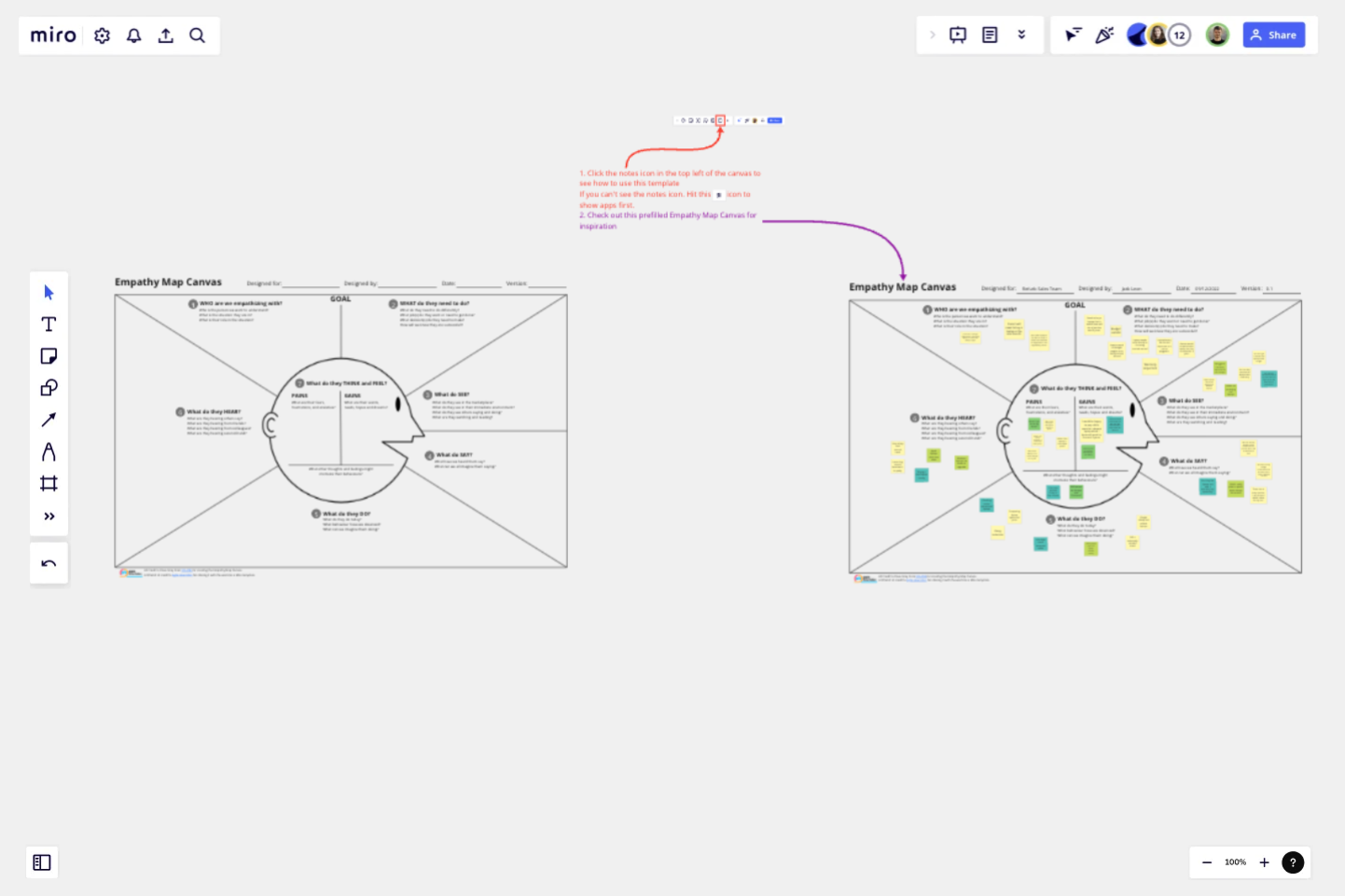 Jack León - Empathy Map Canvas | Miroverse