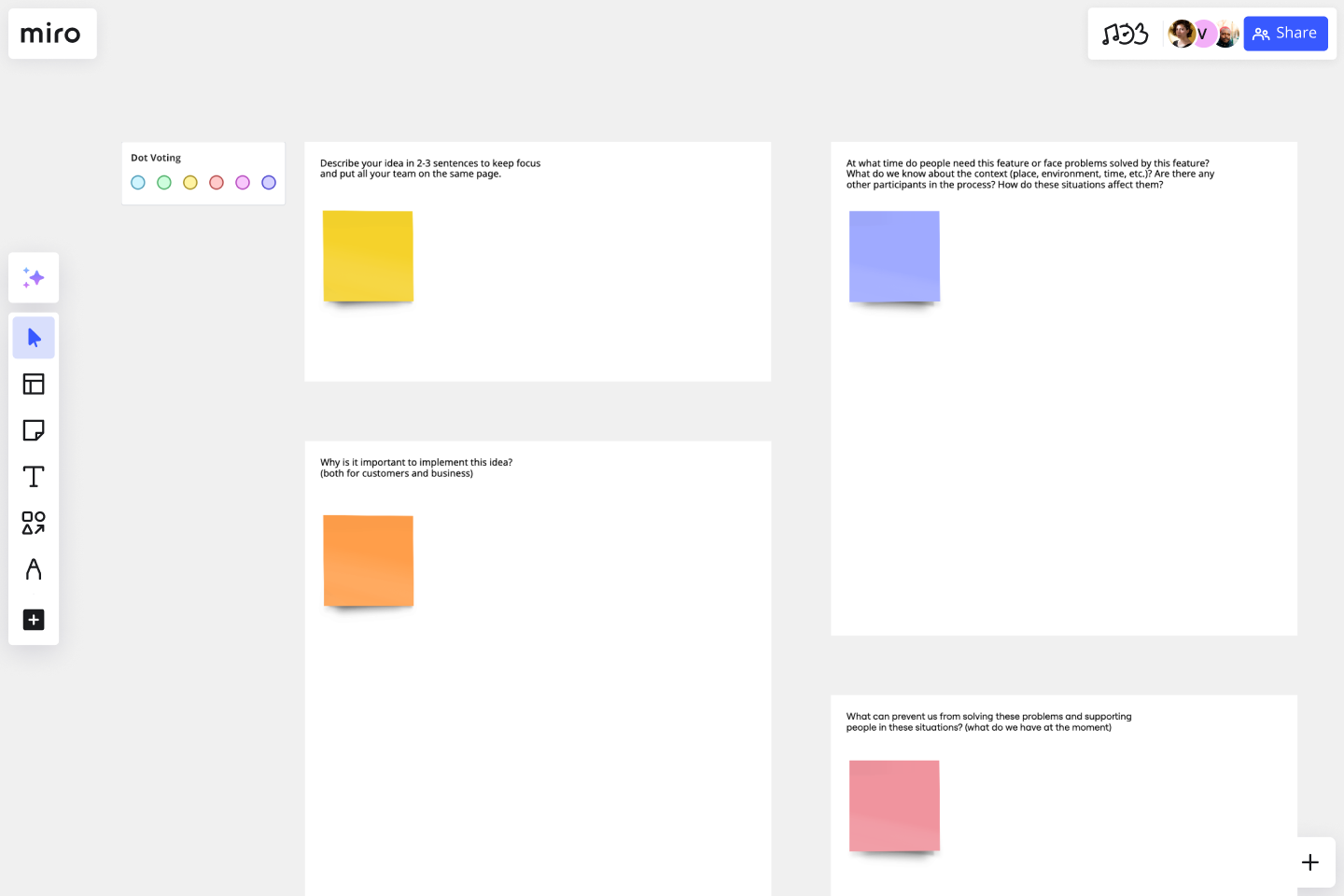 FREE Feature Canvas Template & Example for Teams | Miro 2025