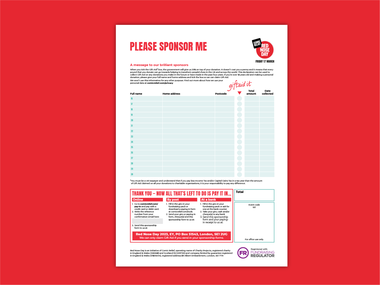 Fundraising Resources | Comic Relief