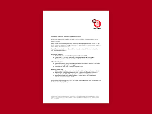 Fundraising Resources | Comic Relief