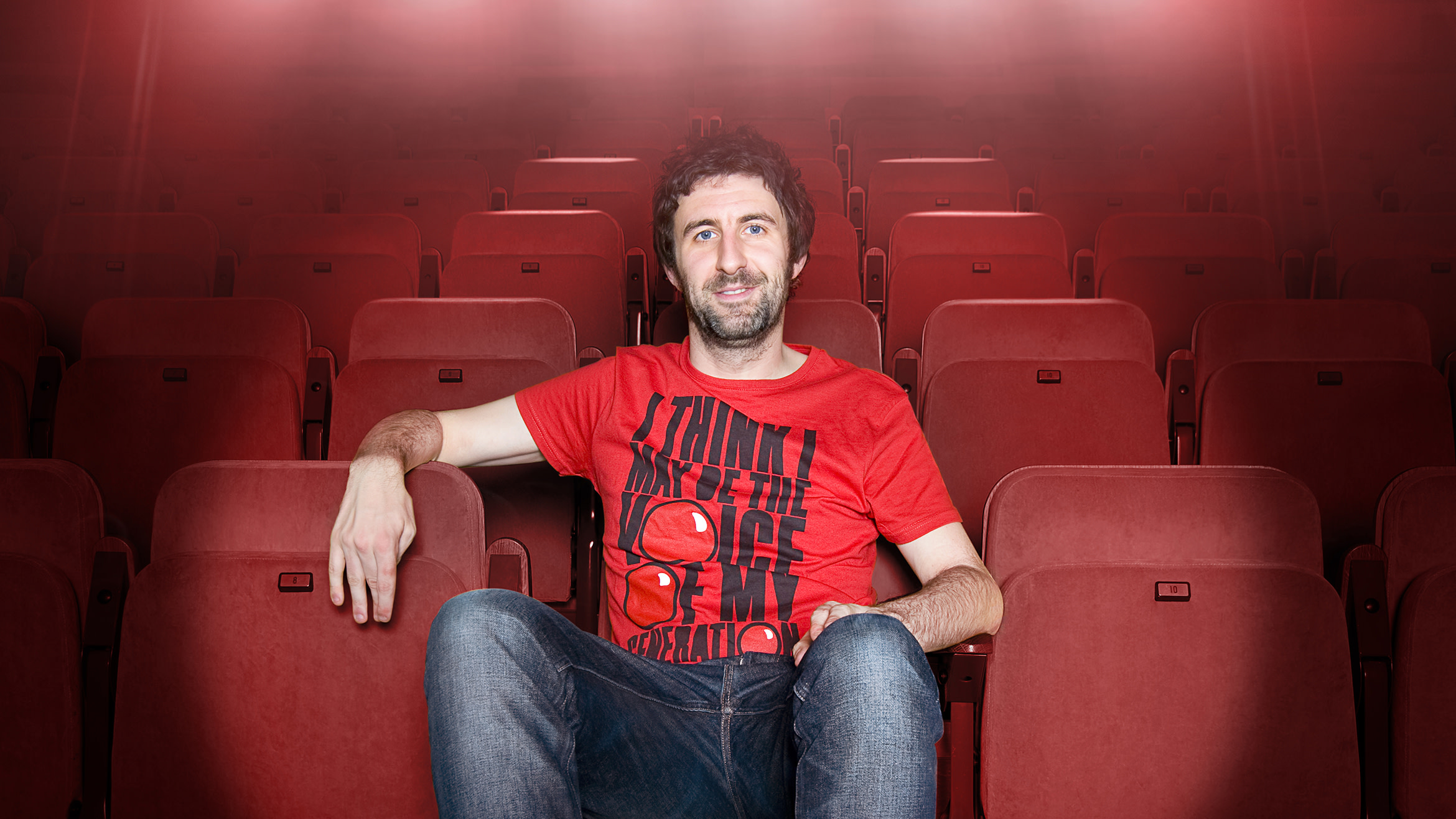 Mark Watson takes on epic comedy marathon for Red Nose Day | Comic Relief