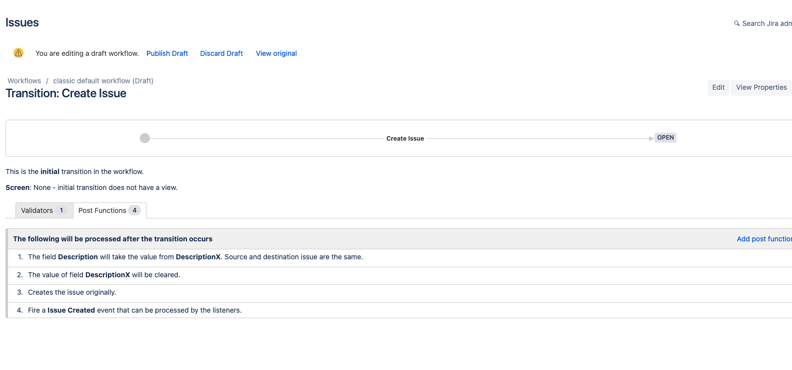 Adding Default Description In Company Managed Project Jira And Jira Service Management