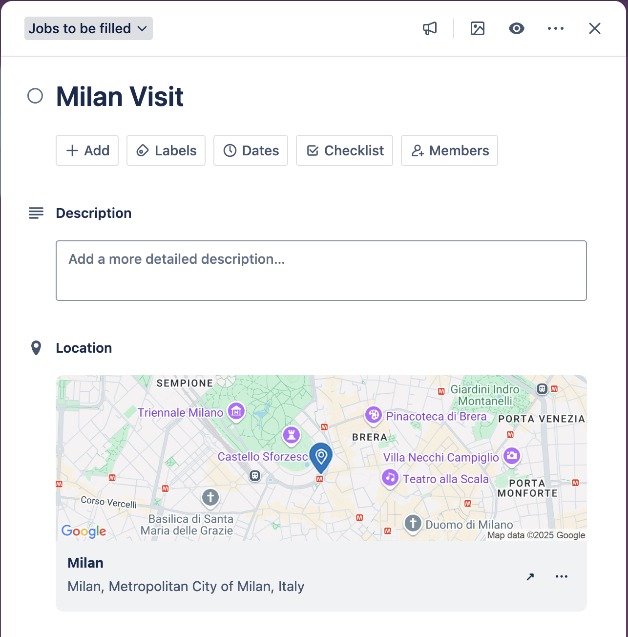 Map view | Trello | Atlassian Support