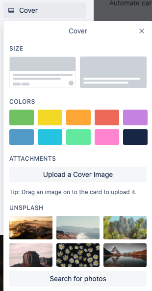 Add attachments to cards | Trello | Atlassian Support
