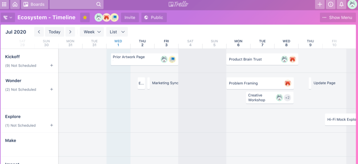 Timeline View | Trello | Atlassian Support